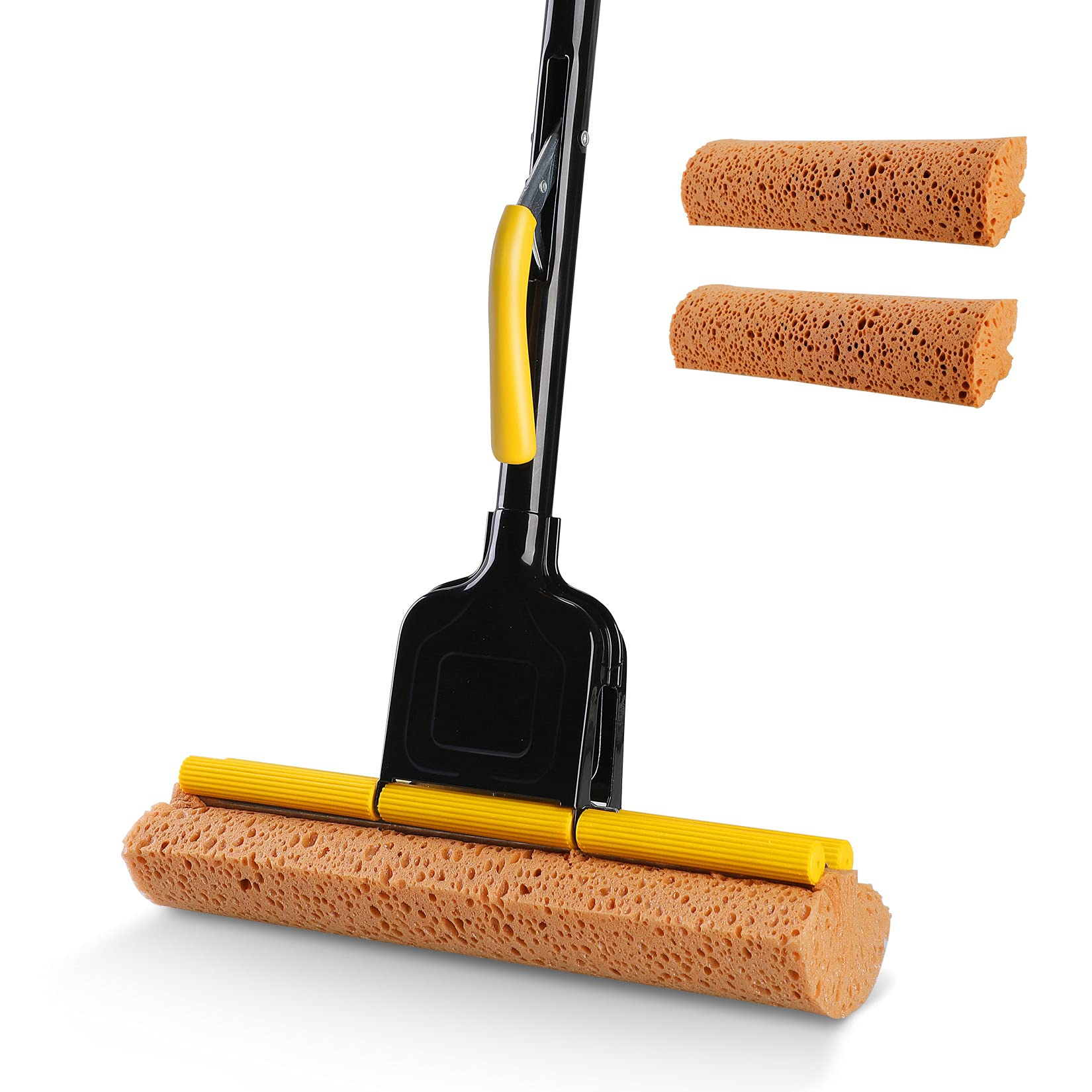 Eyliden Sponge Mop Home Commercial Use Tile Floor Bathroom Garage Clea